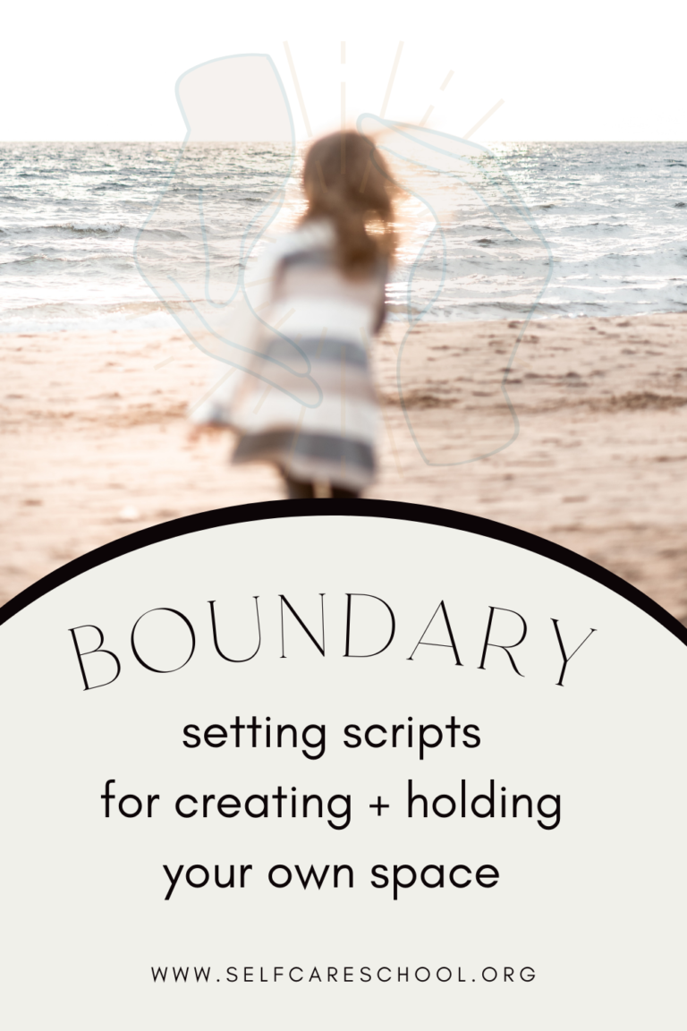 How to Create Boundaries - Self Care School